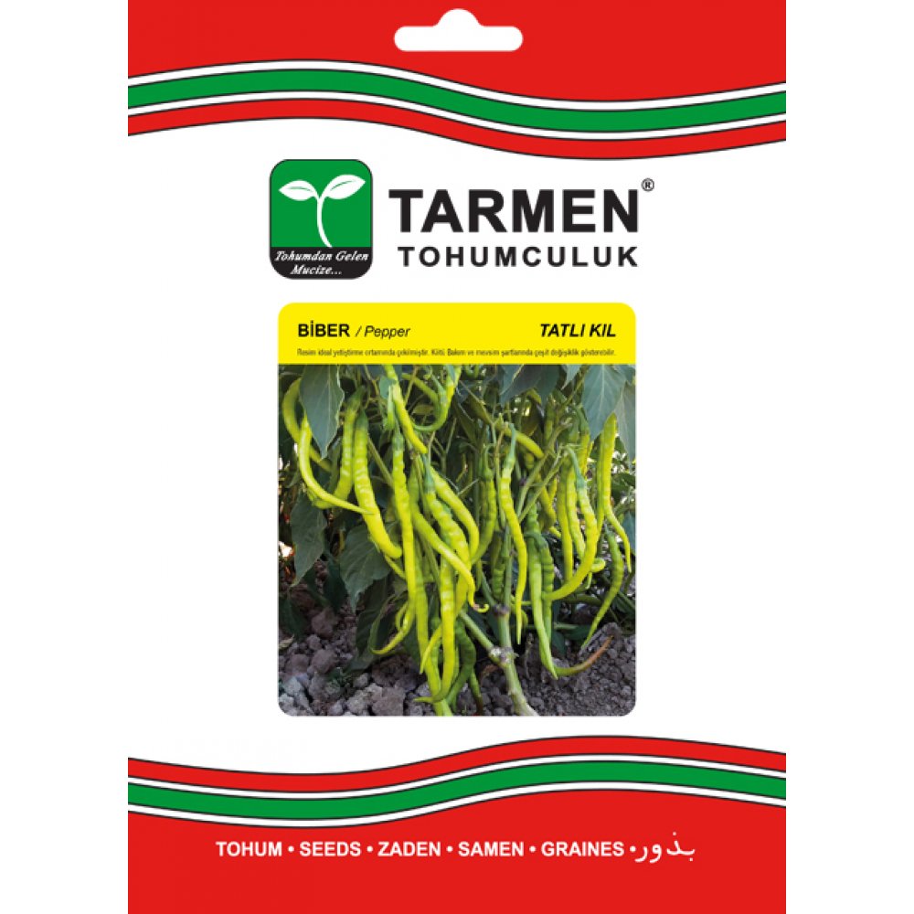 Tatlı Kıl Biber Tohumu 10 Gr Fiyatı