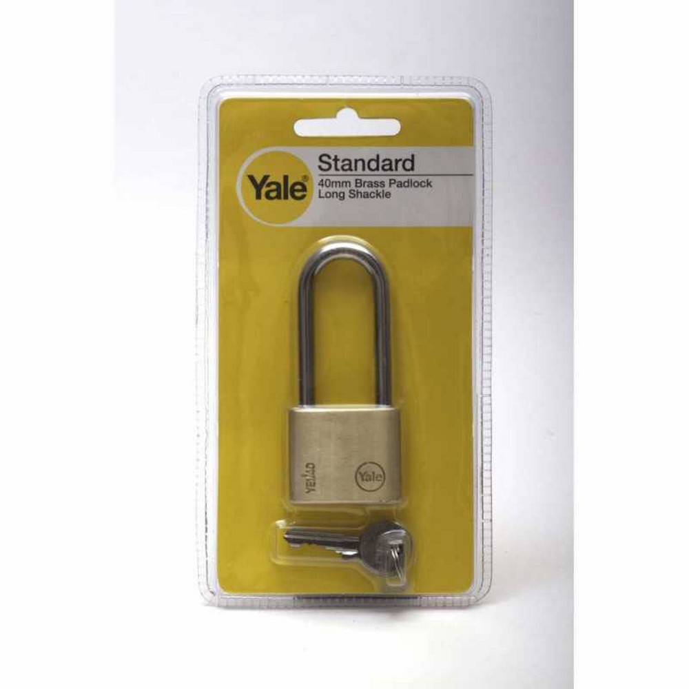 Yale Essential Pirinç Asma Kilit (Uzun Halka) 40 Mm Fiyatı